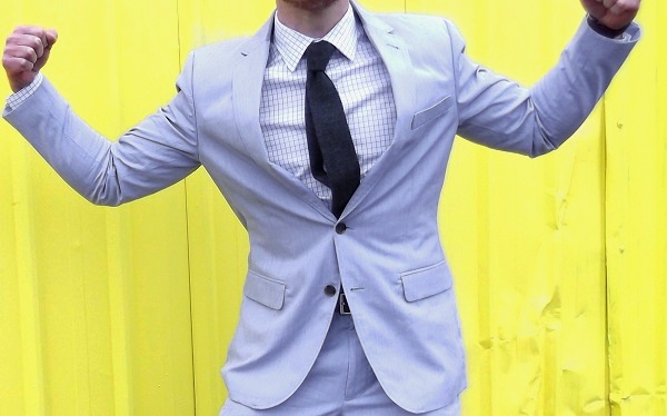 In Person: The J. Crew FACTORY Cotton Suit